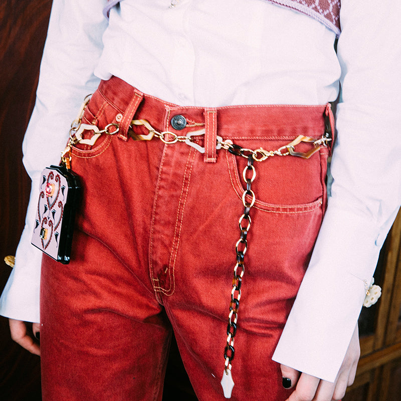 DIAMOND CHAIN BELT – SIF BENEDICTA