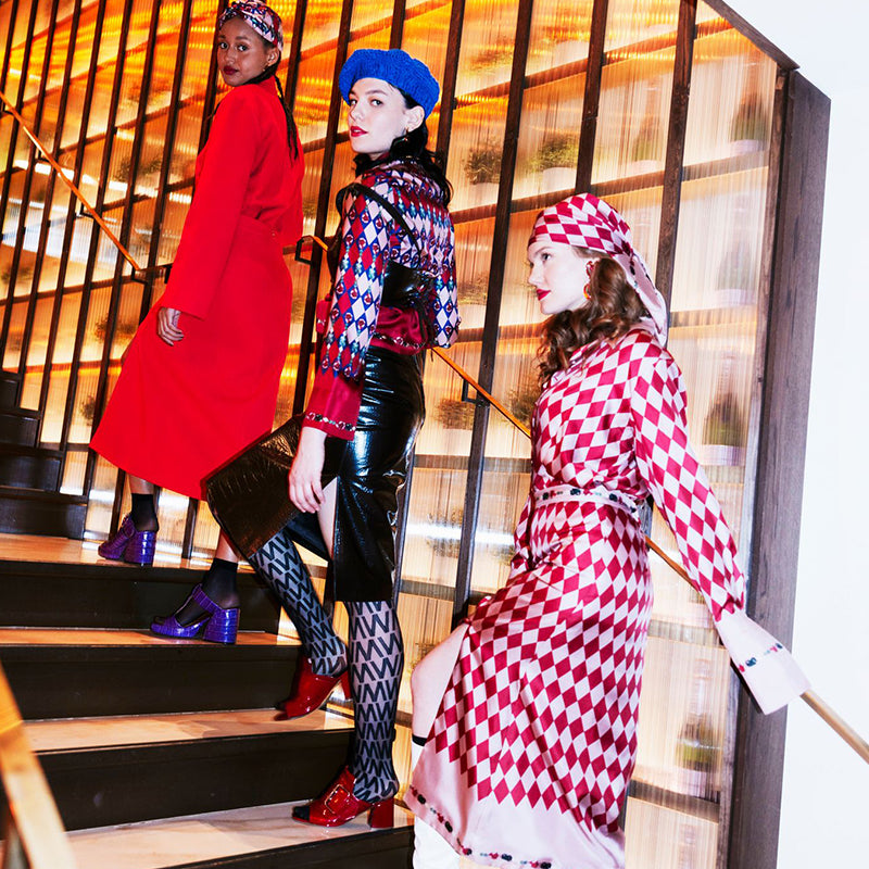 BERET - Blue Crochet – SIF BENEDICTA